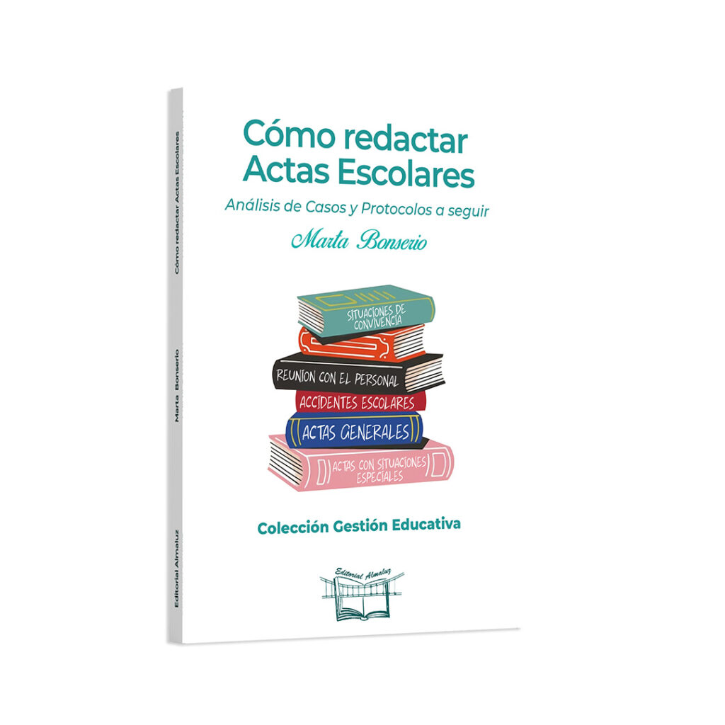 Libro – Cómo redactar actas escolares – MB Consultora Educativa