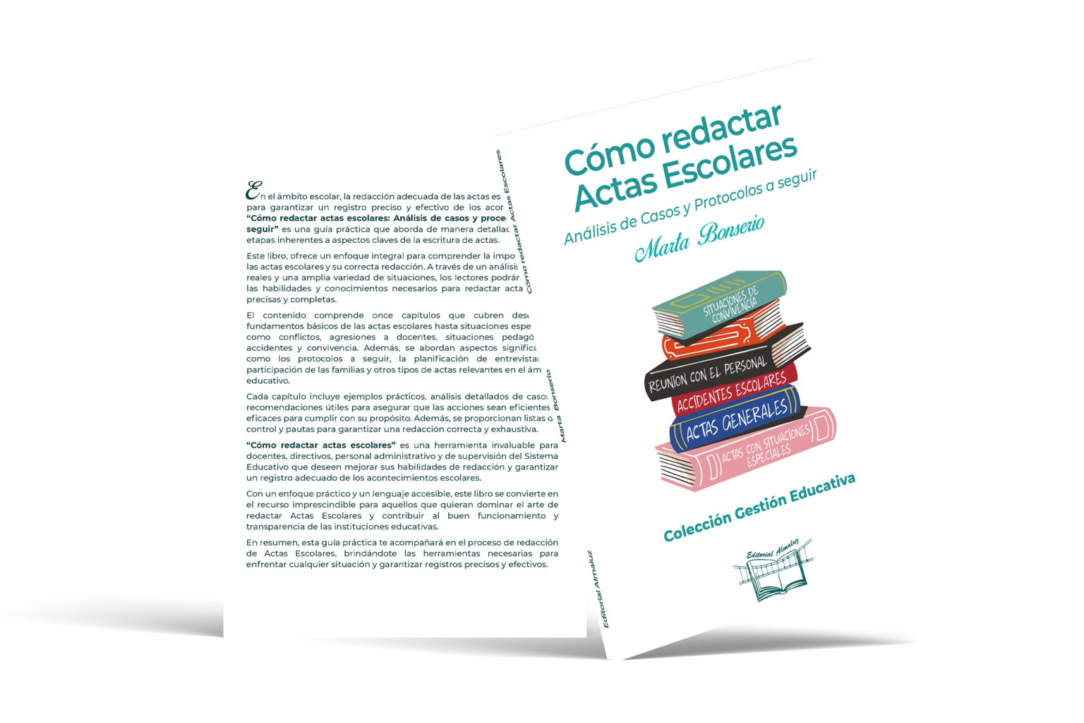 Libro Cómo redactar actas escolares – MB Consultora Educativa